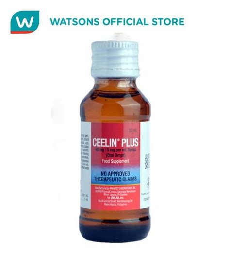 Ceelin Ascorbic Acid Zinc 40 Mg 5 Mg Ml Oral Drops 30 Ml Shopee Philippines