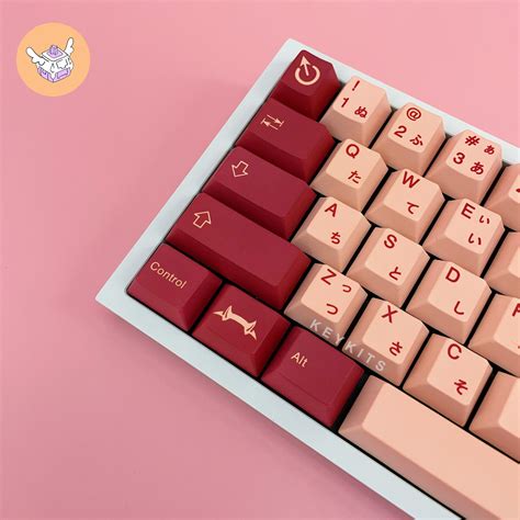 Darling Zero Two Keycap Set 129 Piece Cherry Profile Pbt Subdye Anime