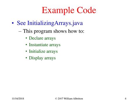 Arrays ICS 111: Introduction to Computer Science I - ppt download