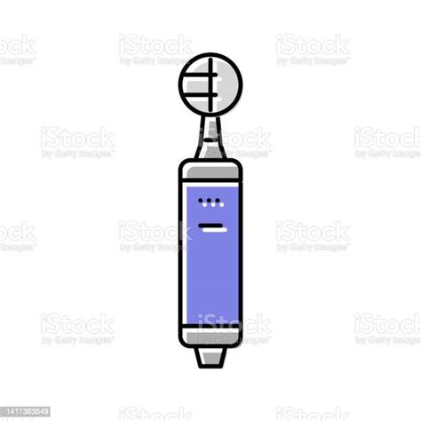 사운드 마이크 마이크 컬러 아이콘 벡터 일러스트 레이 션 가수에 대한 스톡 벡터 아트 및 기타 이미지 가수 노래방기계