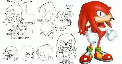 Sonic Mania Adventures Knuckles Model Sheet Exclusive Poster Atelier Yuwa Ciao Jp