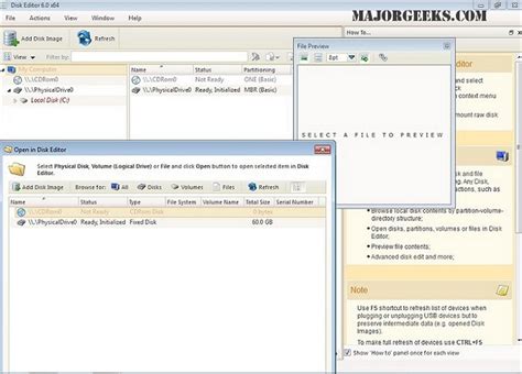 New On MajorGeeks Active Disk Editor MajorGeeks