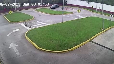 Video Learner Driver Fails Licence Test In Spectacular Fashion