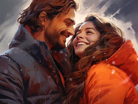 Premium Photo Passionate Couple Romantic Feelings