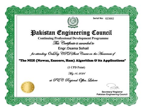 Osama Sohail On Linkedin Pec