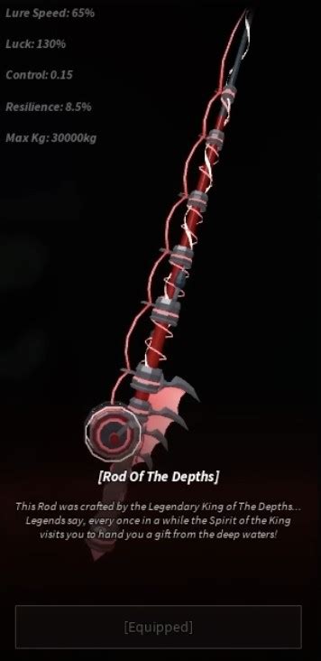 How To Get The Rod Of The Depths In Fisch Roblox Beebom