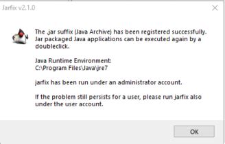 Unable To Access JarFile Ways To Run JAR Files