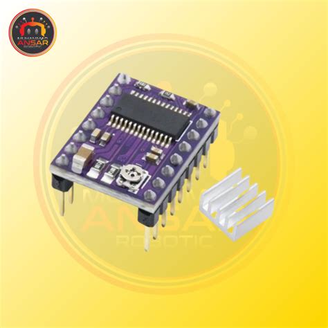 DRV8825 Stepper Motor Driver With Aluminum Heat Sink MA Robotic