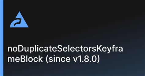 Noduplicateselectorskeyframeblock Biome