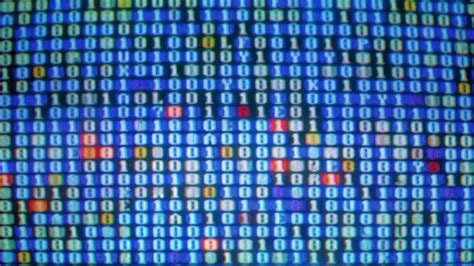 Code Binary Video Overlay 9738670 Stock Video At Vecteezy