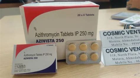 Zithromax 250 Mg At Rs 34strip Of 3 Tablets In Ahmedabad Id