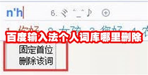 how to delete the personal dictionary of baidu input method how to delete the personal