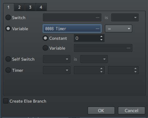 Event Variable Condition Only Equal No Greater RPG Maker Forums