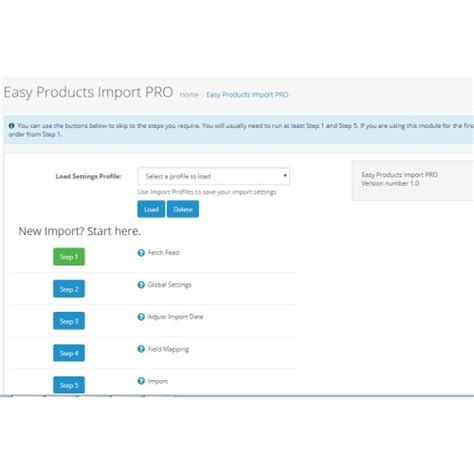 Opencart Easy Products Import Pro