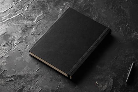 Black Notebook Template Free Vectors And Psds To Download