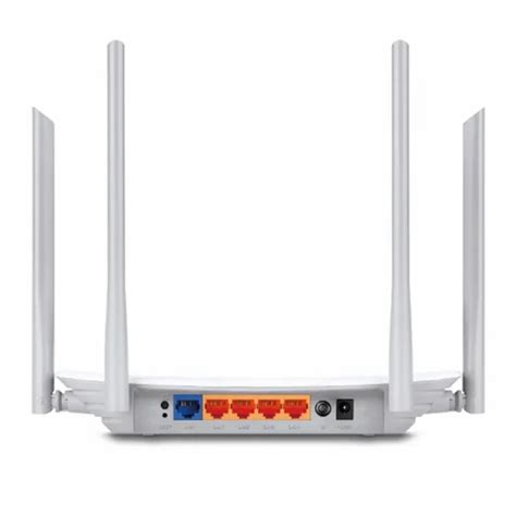 White TP Link Wireless Dual Band Router For Home Office 5 Ghz 867 Mbps 802 11ac At Rs