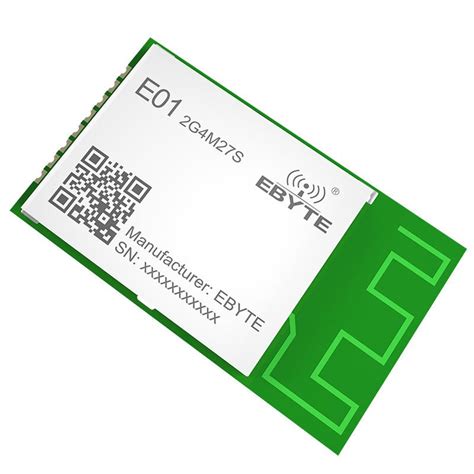 Ebyte E01 2g4m27s Wireless Rf Module Spi Iot Nrf24l01 Pa Lna 2 4ghz 27dbm Long Range Transmitter