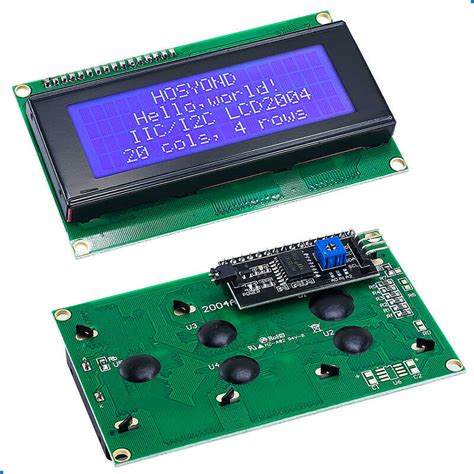 In Vogue LCD Display I C X Blue Screen Character LCD IIC Serial Interface Adapter Module