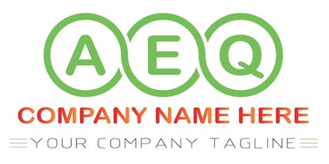 Premium Vector Aeq Letter Logo Design