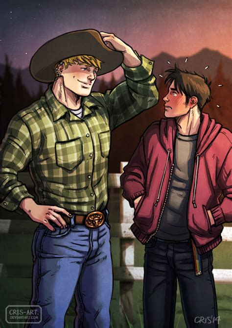 Cowboy Au By Cris Art On Deviantart