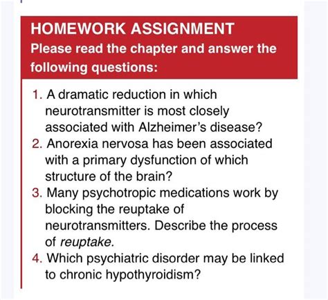 Solved Homework Assignment Please Read The Chapter And