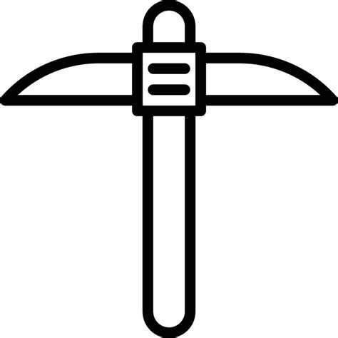 Pickaxe Vector Icon 36415571 Vector Art At Vecteezy