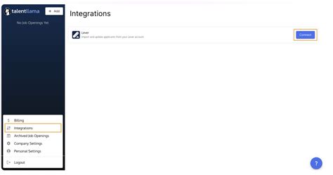 Enabling And Using The Talent Llama Integration Lever Help Center