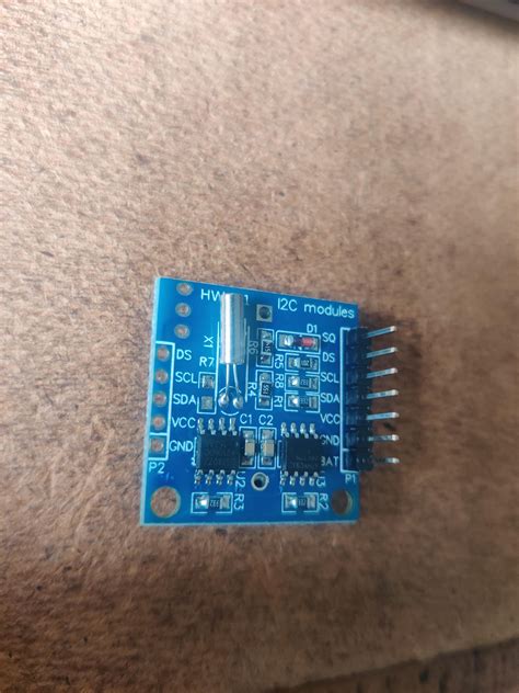 My Rtc Module Doesnt Have Any Pins To Connect It Has Holes Do I