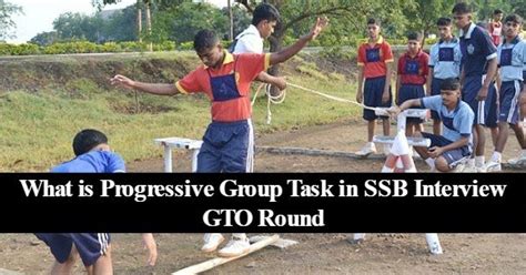 SSB PGT Progressive Group Task For SSB Interview SSBMADEEASY