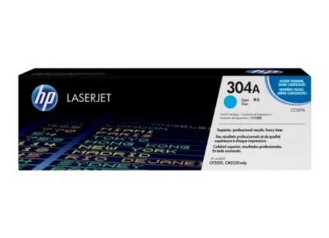 Leserjet Ink Hp 304a Cyan Original Laserjet Toner Cartridge Cc531a For