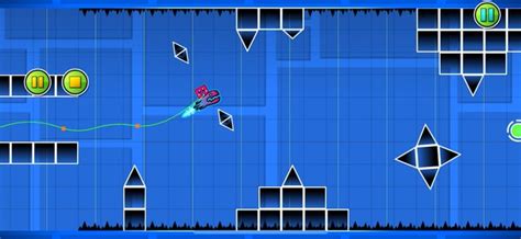 Why Doesnt The Square Spin Properly In Normal Mode R Geometrydash