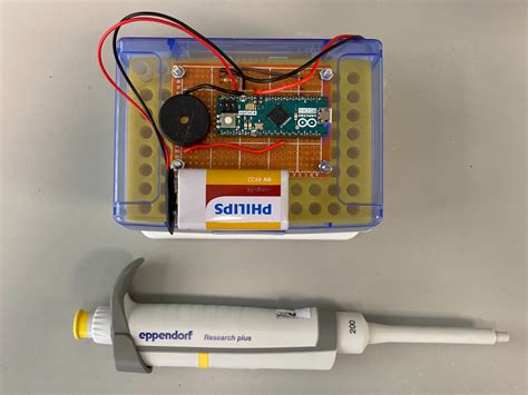 Contamination Alarm For Pipette Tip Box Arduino Project Hub
