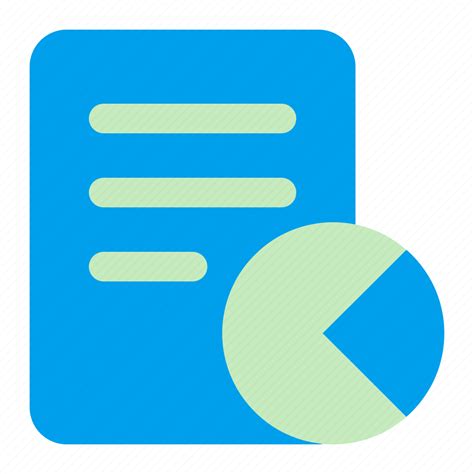 Report Document Analytics Pie Chart File Icon Download On Iconfinder