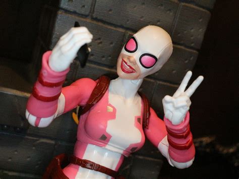 Action Figure Barbecue Action Figure Review Gwenpool From Marvel Legends Series The