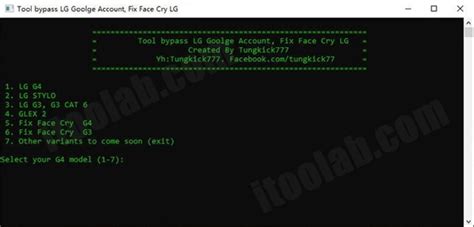 Step By Step Guide On How To Bypass Lg Frp In