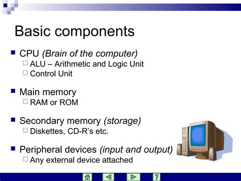 Basic Components Memory Pps