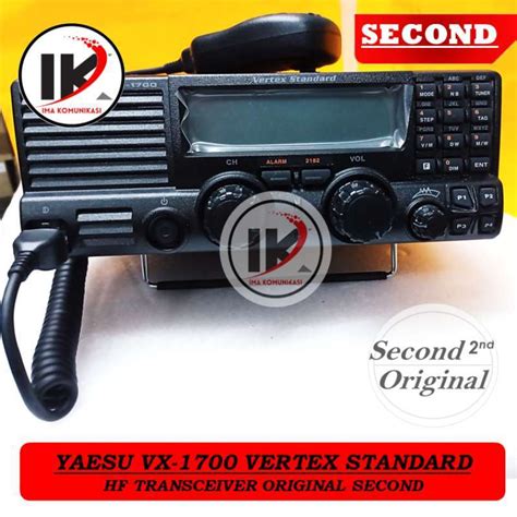 jual vertex standard vx 1700 hf radio ssb rig ori bekas vx1700 second