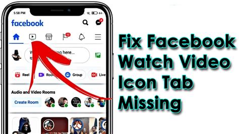Fix Facebook Watch Video Icon Tab Missingnot Showing 9 Ways