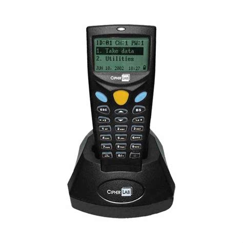 Cipher Lab 8001 4mb Laser Stock Take Scanner With Cradle Touch 365