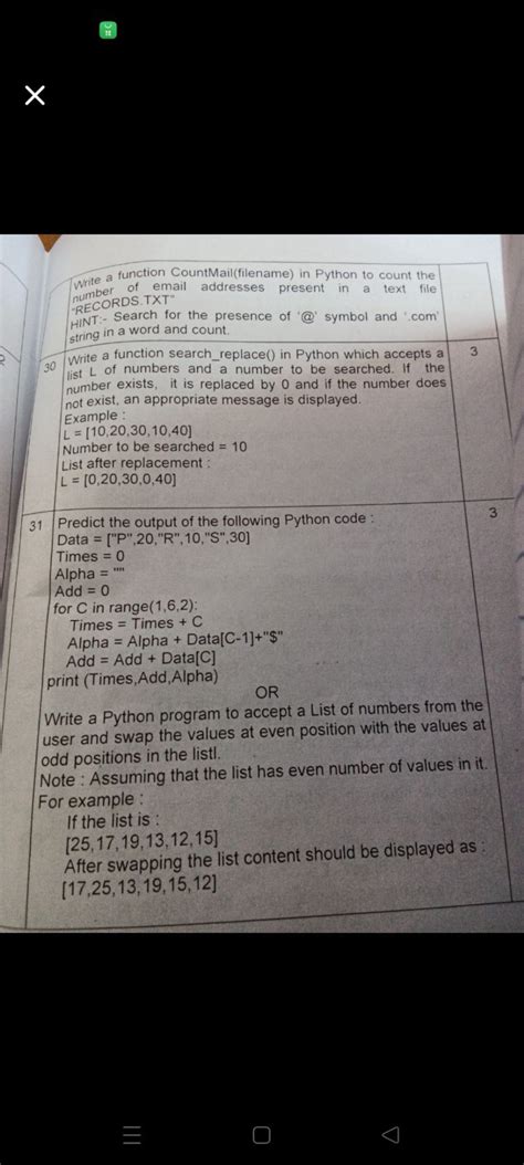 Here Are Three Python Programming Questions Question 1 Write A Functio