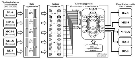 overall feature extraction and classification process the