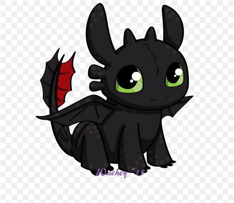 How To Draw Toothless Cute Drawing From How To Train Your Dragon