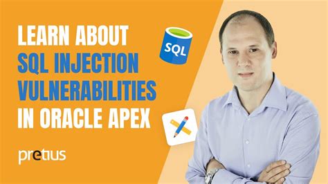 Sql Injection Vulnerabilities In Oracle Apex Youtube