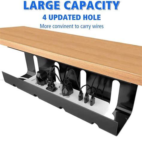 확장 가능한 언더 데스크 케이블 보관 랙 관리 트레이 데스크 소켓 홀더 와이어 코드 파워 스트립 어댑터 와이어 정리 선반 Aliexpress