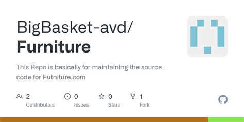 Github Bigbasket Avdfurniture This Repo Is Basically For Maintaining The Source Code For