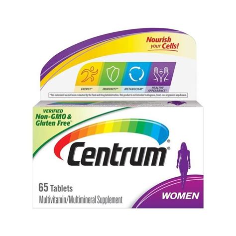 Centrum Women 65 Tablets Daily Multivitamin For Women Pakistan