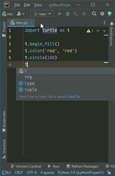 Program To Draw Circle Pythonprojects Pythonprogramming Shorts Youtube
