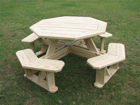 Item Octagonal Picnic Table
