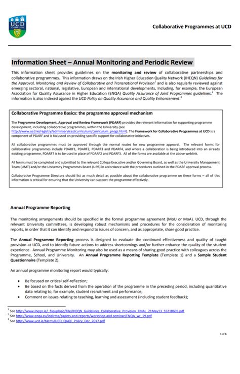 Periodic Monitoring Report Example → Free Report Examples