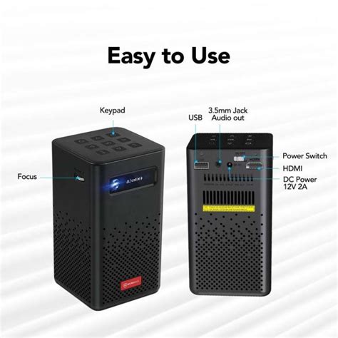 Jual Micropack Mpj 01 Smart Projector Portable Include Battery